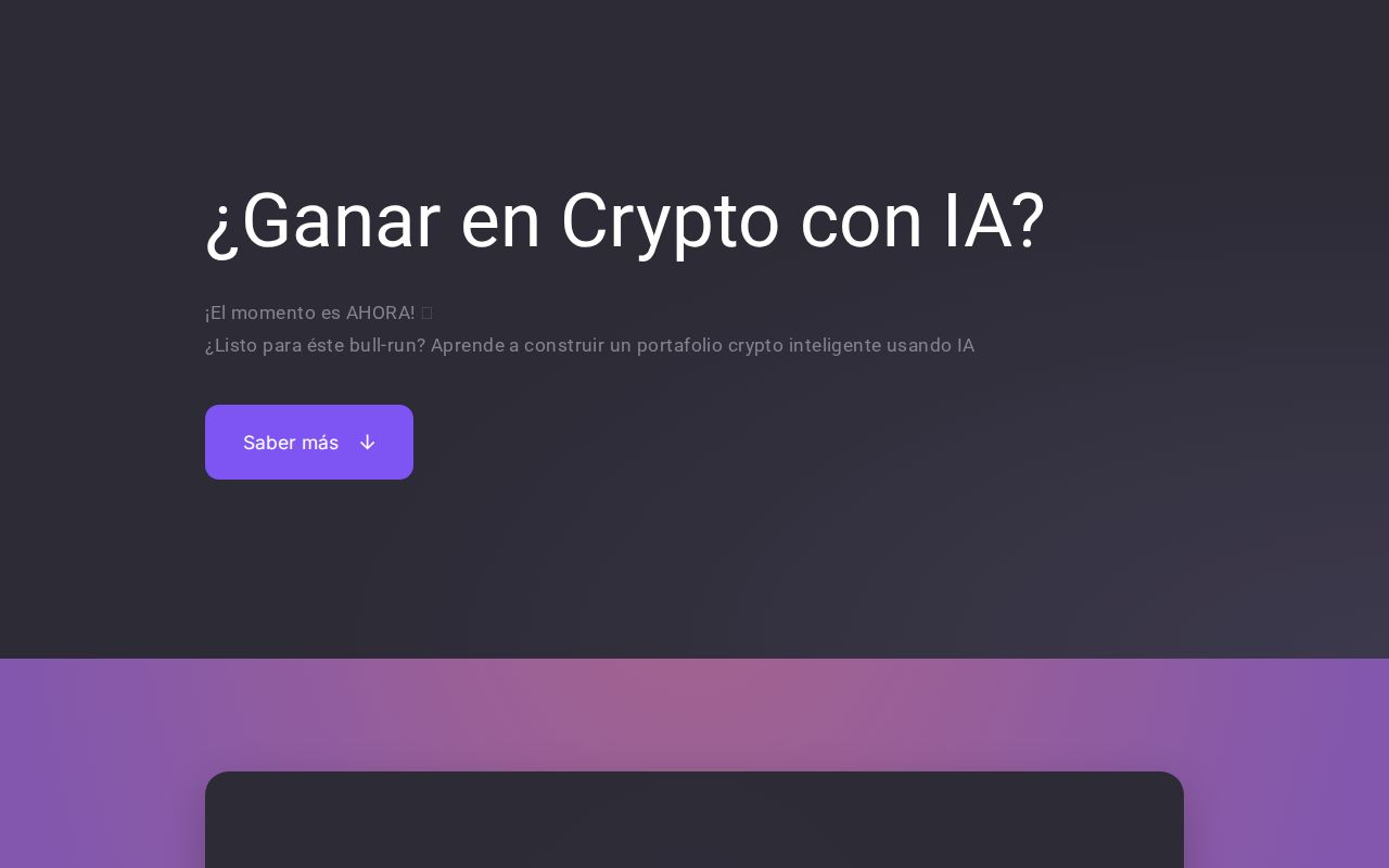 Gana en crypto con IA